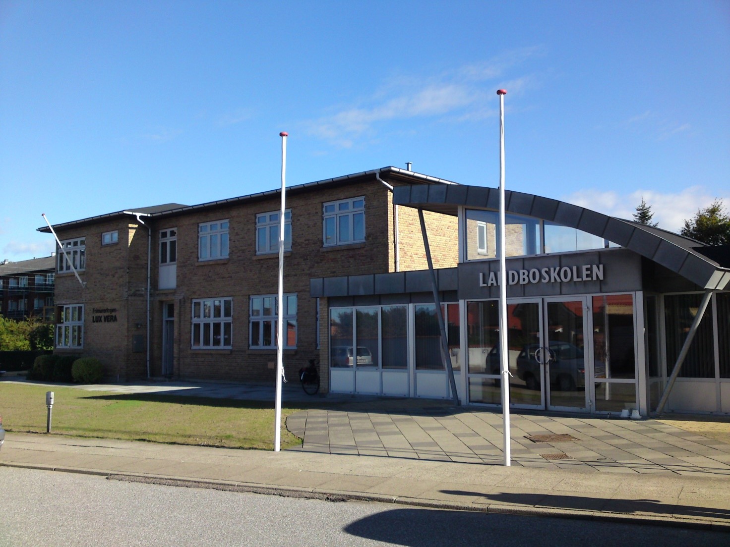 Landboskolen i Brønderslev, Danmarksgade – Vrensted-Historier.dk